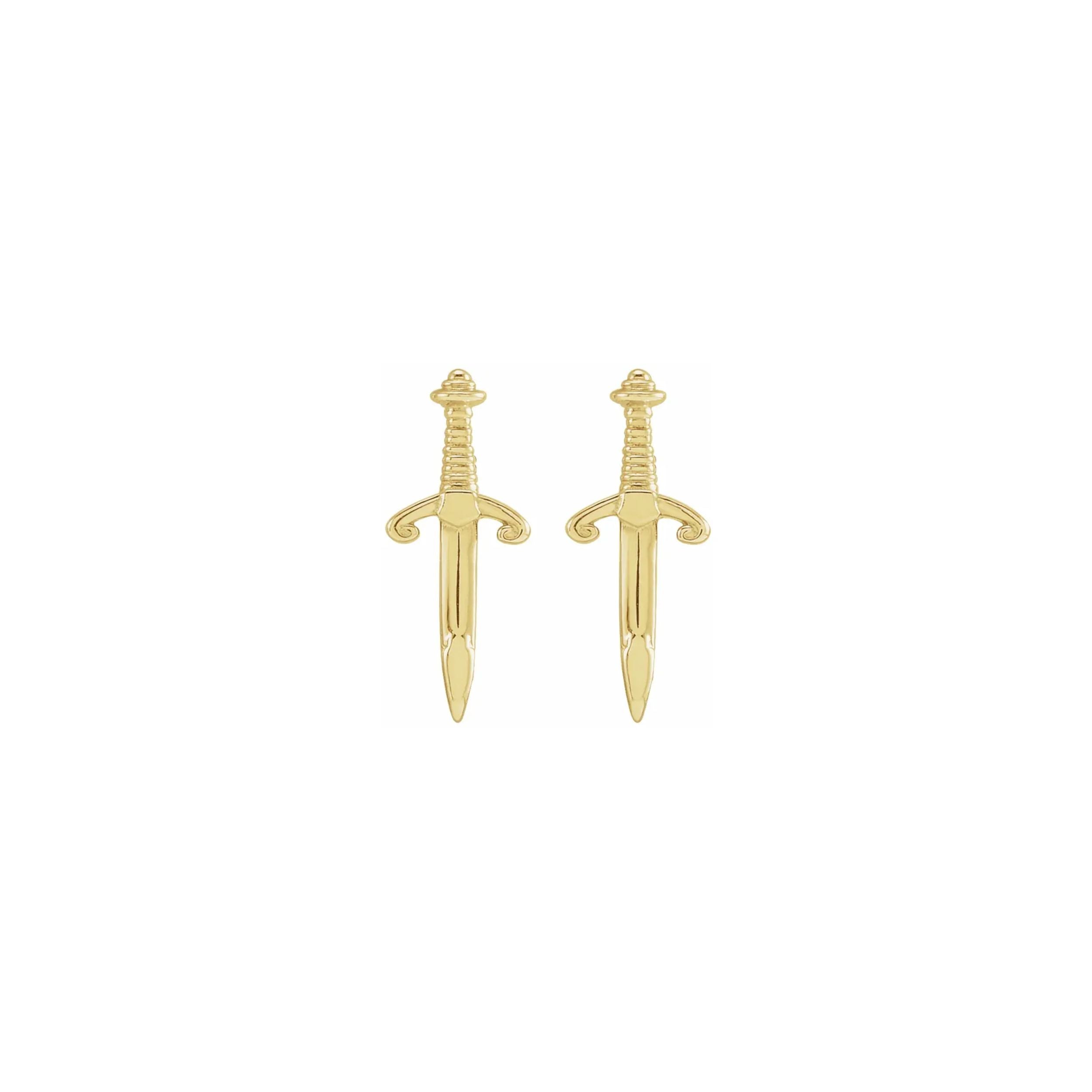 Dagger Stud Earrings – Amanda Deer Jewelry